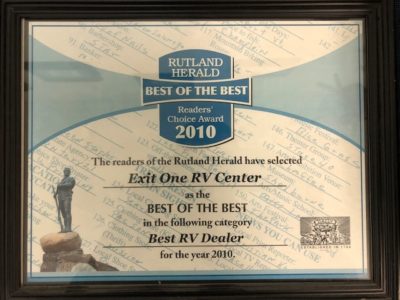 Exit 1 RV | Fair Haven, Vermont RV Dealer, New & Used, Sales&Svc